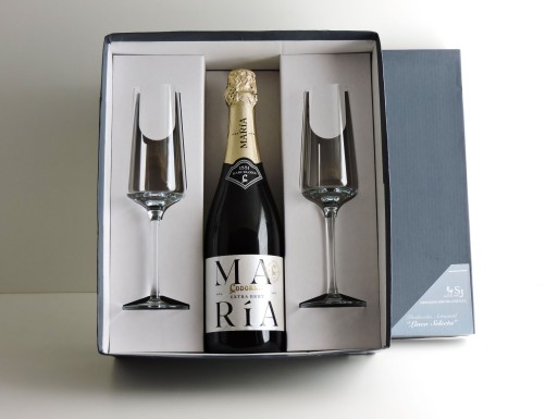 Packaging Copa Experiencia Champagne Lisa Packaging c/regalo x2 p/botella